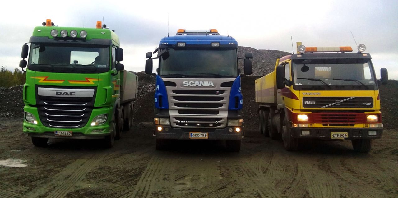 Maa-ainesten kuljetus ja myynti Etelä-Pohjanmaa - Pirunpelto Oy